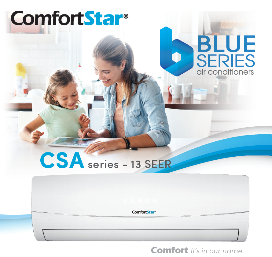 MINI SPLIT MARCA COMFORTSTAR, CONVENCIONAL DE 18.000BTU EFICIENCIA ...